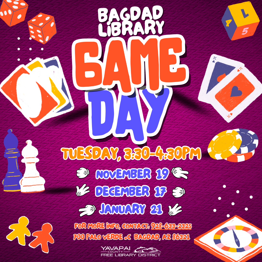 GAME DAY | Yavapai Library Network